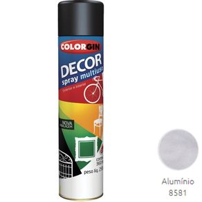 Spray Colorgin Decor Aluminio - Sherwin Willams - Fast Obra